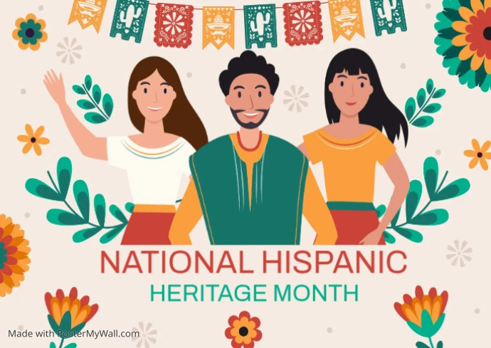 Hispanic Heritage month Template | PosterMyWall