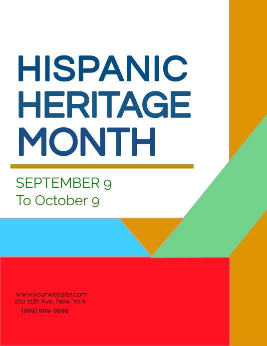 Copy of Hispanic Heritage Month | PosterMyWall