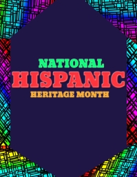 Hispanic heritage month flyers Template | PosterMyWall