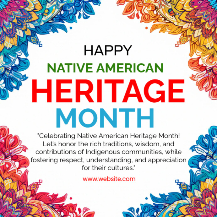 Hispanic Heritage Month Instagram Post Template | PosterMyWall
