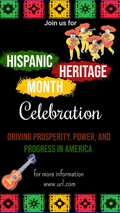 hispanic heritage month Instagram story (1) Template | PosterMyWall