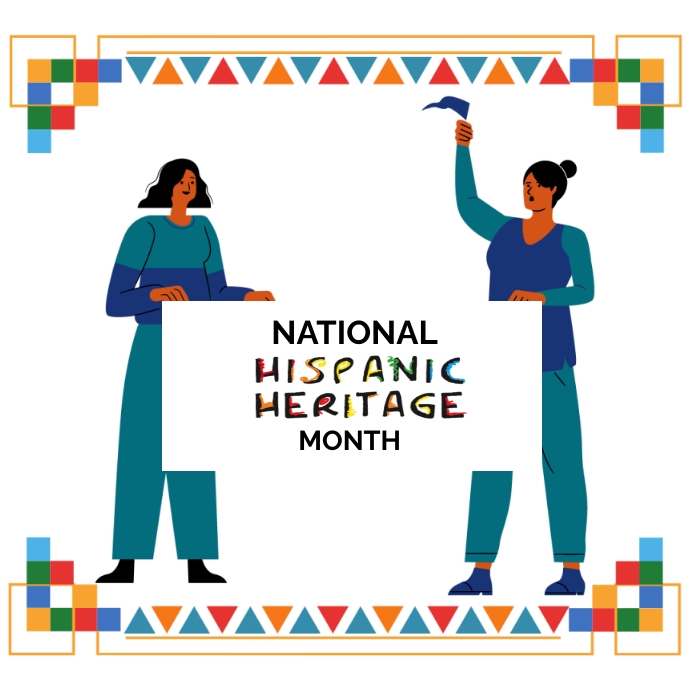 Hispanic heritage months Instagram post. Template | PosterMyWall