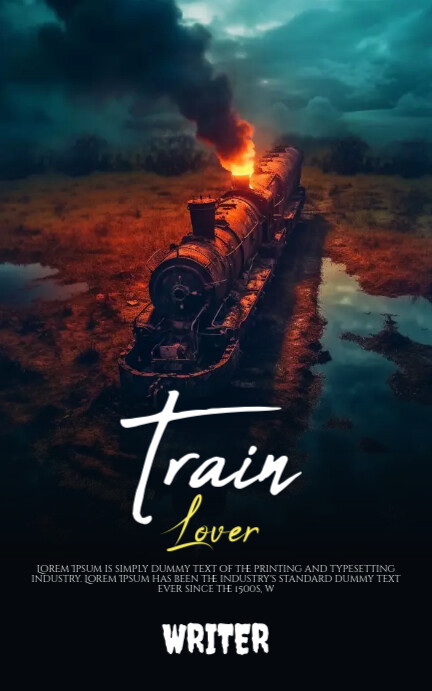 Historical Fiction Book Covers Template | PosterMyWall