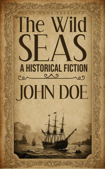 historical fiction pirate ships sea boats Template | PosterMyWall