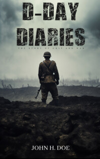 Historical fiction WW2 world war book cover w Template | PosterMyWall