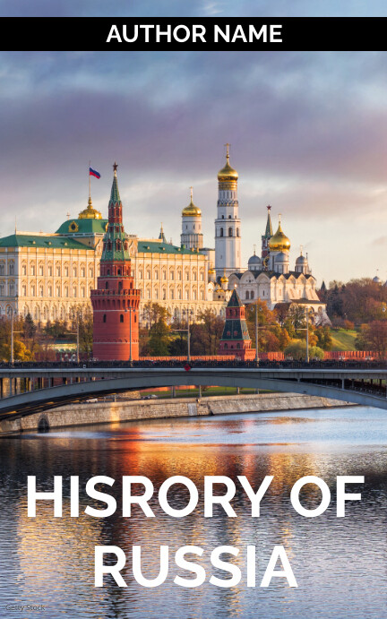 HISTORY OF RUSSIA KINDLE EBOOK COVER Template | PosterMyWall