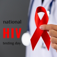 HIV testing Template | PosterMyWall
