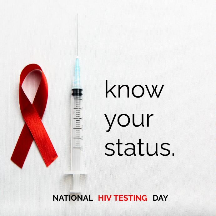 HIV testing Template | PosterMyWall