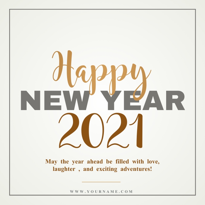 HNY SQUARE Template | PosterMyWall