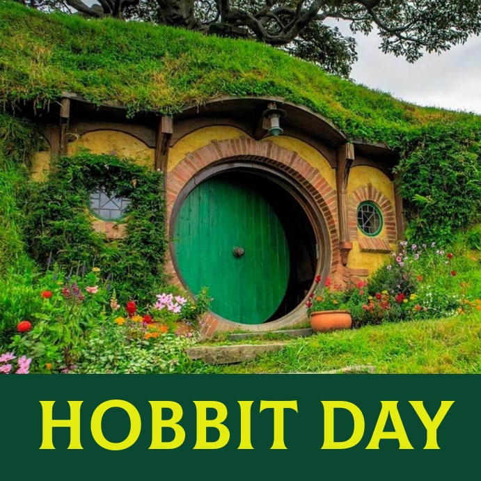 hobbit day Template | PosterMyWall