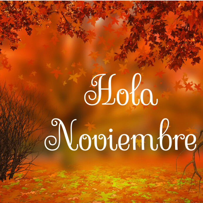 Hola Noviembre Template | PosterMyWall