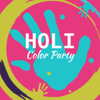 Holi Color Party Template | PosterMyWall
