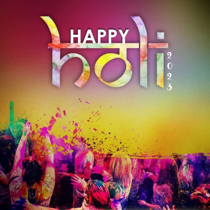 Holi Template | PosterMyWall