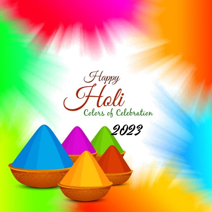 Holi Template | PosterMyWall