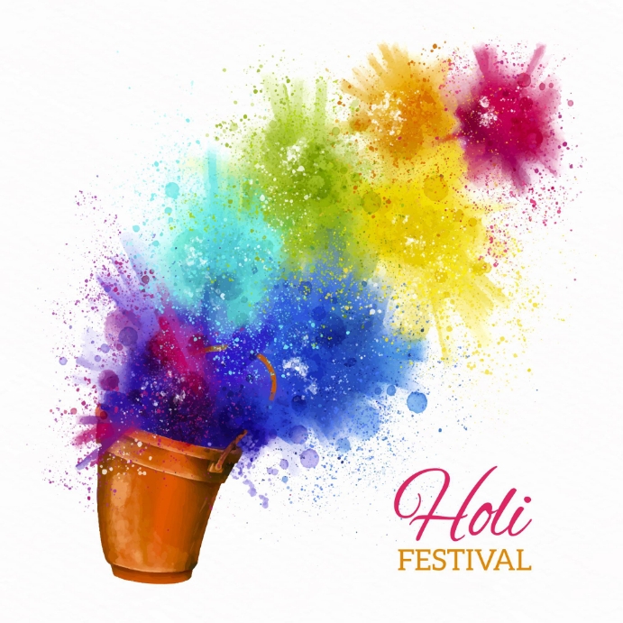 Holi Template | PosterMyWall