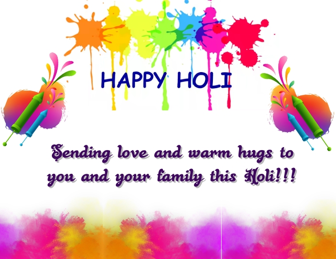 Holi Template | PosterMyWall