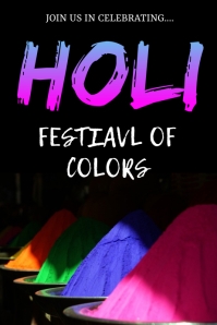 Holi Festival Poster Template | PosterMyWall