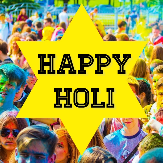 Holi Template | PosterMyWall