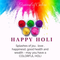 Holi Template | PosterMyWall