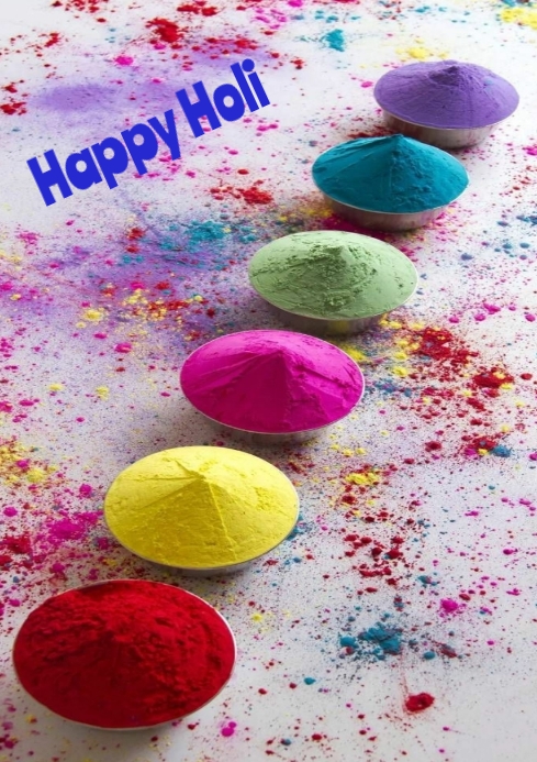 Holi Template | PosterMyWall