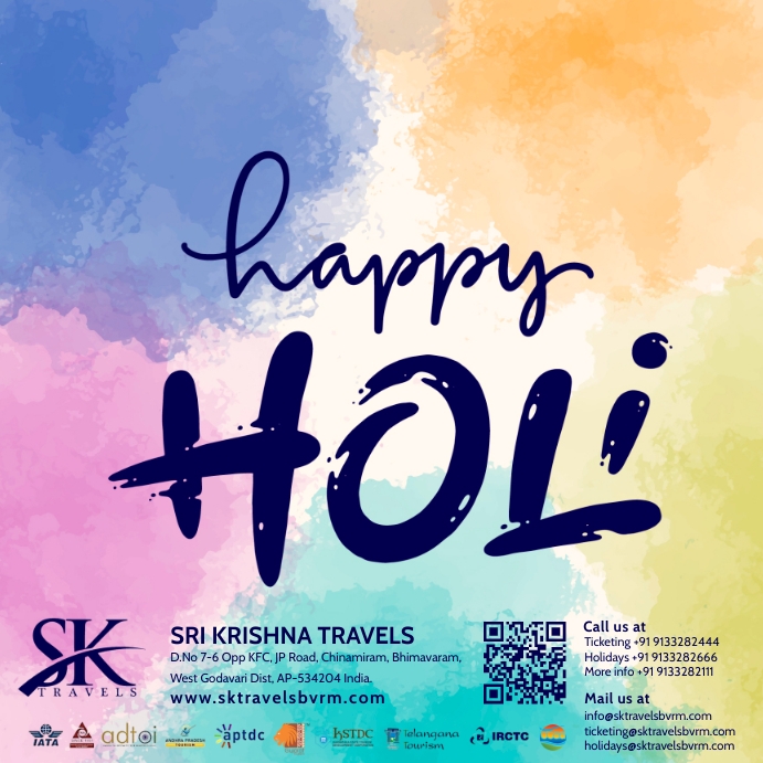 Holi Template | PosterMyWall