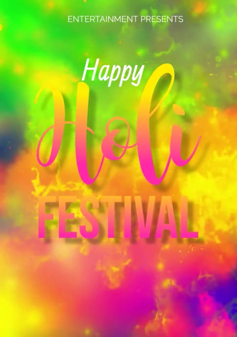 HOLI Template | PosterMyWall