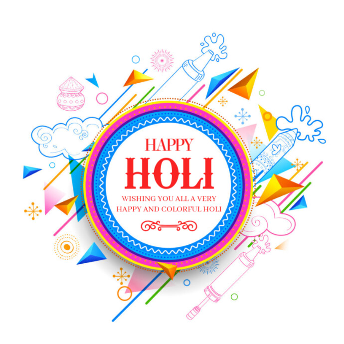 Holi-festival-colorful-vector-business-company-circle- Logo Template ...
