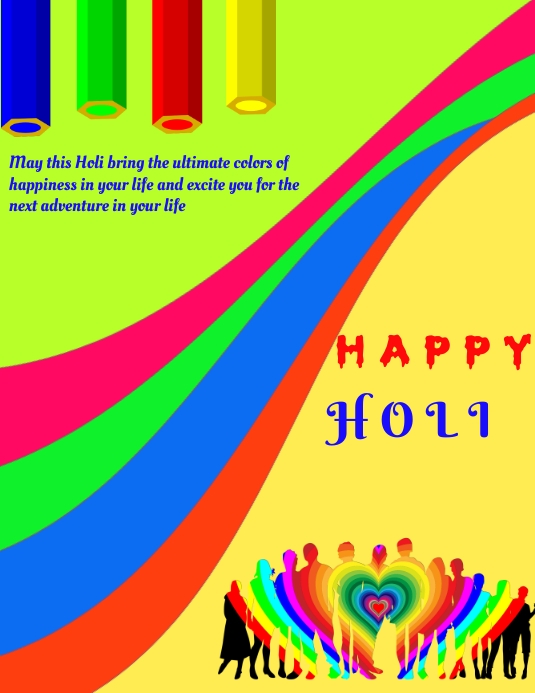 Holi flyers template | PosterMyWall