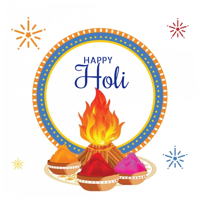 HOLI POSTER Template | PosterMyWall