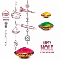 HOLI POSTER Template | PosterMyWall
