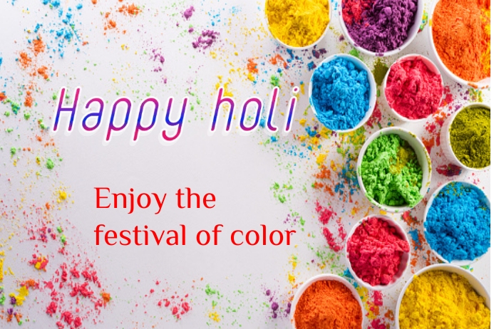 Holi template | PosterMyWall