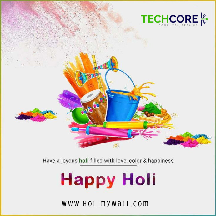 holi wishing Template | PosterMyWall