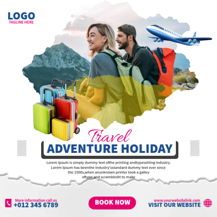 Copy of Holiday Adventure Ads | PosterMyWall