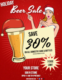 10,910+ holiday beer sale flyer Customizable Design Templates ...