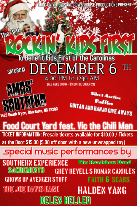 Holiday Concert Event Template | PosterMyWall