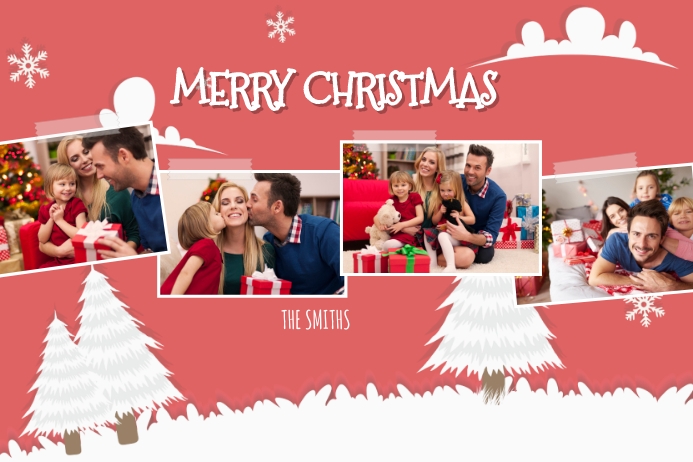 holiday greetings with photo Template | PosterMyWall