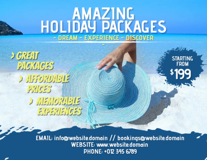 Holiday poster flyer Template | PosterMyWall