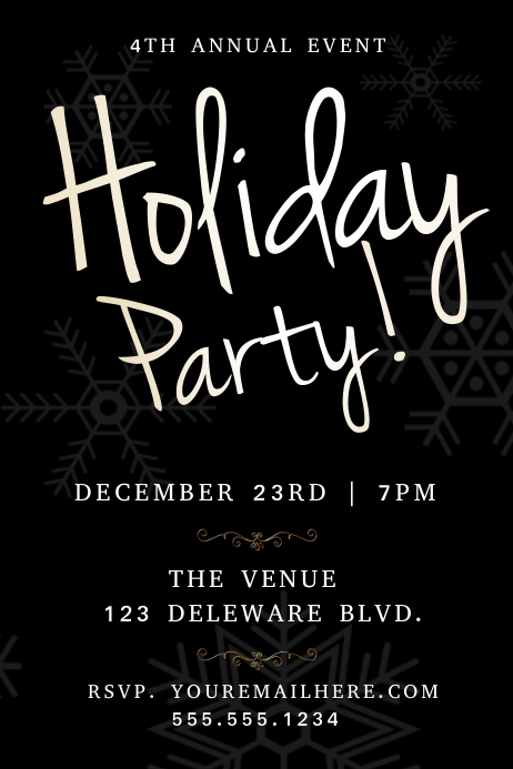 holiday Template | PosterMyWall