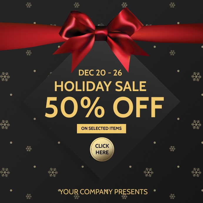 Copy of Holiday Sale Flyer | PosterMyWall