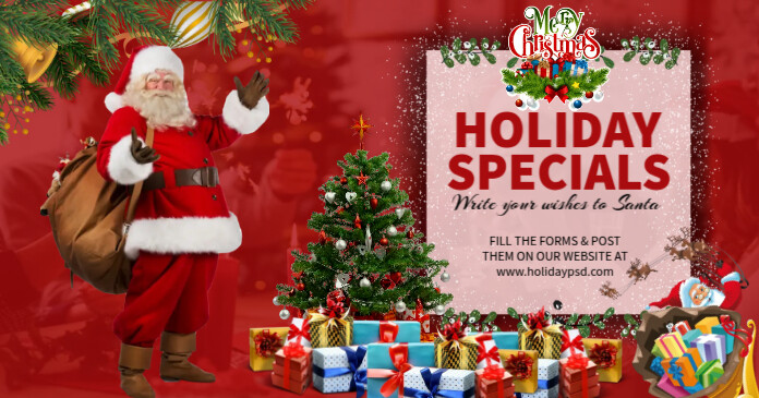 Holiday Specials Design Template | PosterMyWall