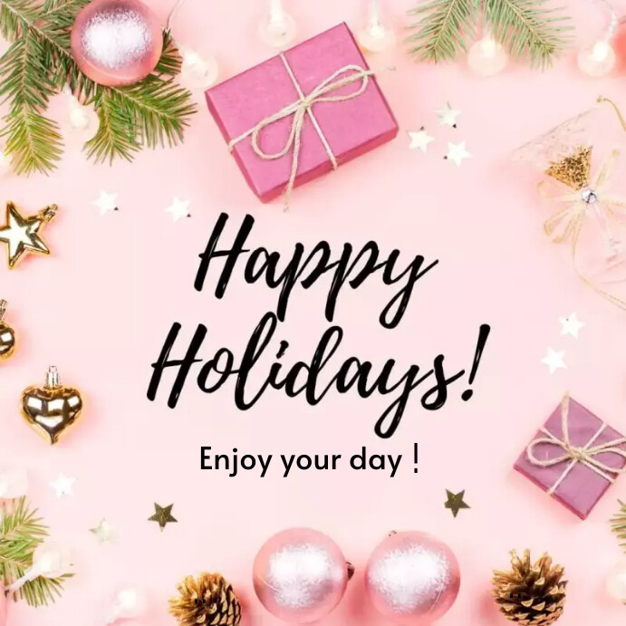 Holiday template online greeting card | PosterMyWall