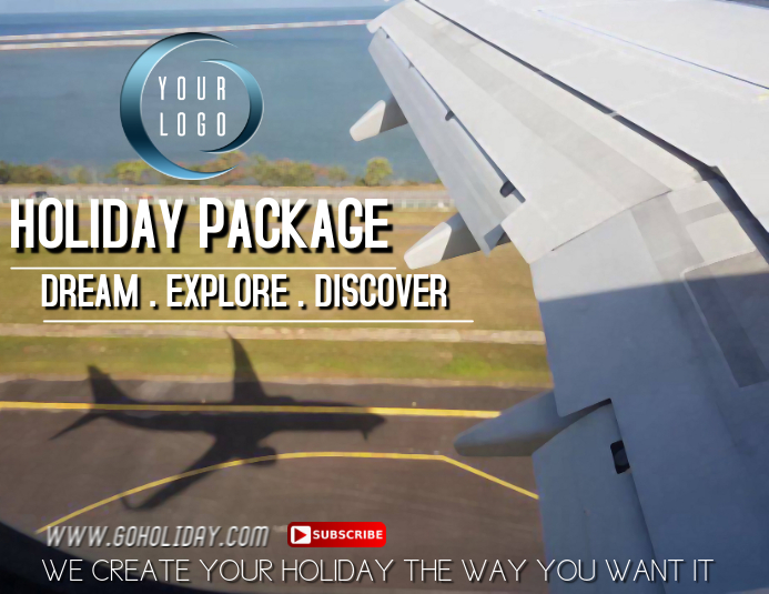 Holiday Tour Package Template | PosterMyWall