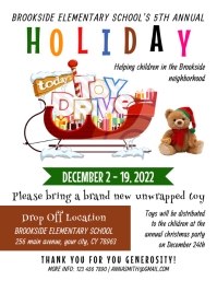 Toy Drive Template | PosterMyWall