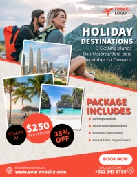Holiday Tour Destination Template | PosterMyWall