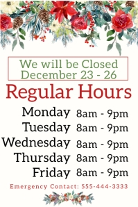 holiday poster template | PosterMyWall