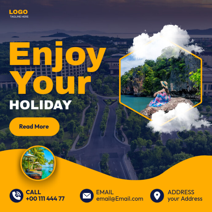 Copy of Holidays poster design | PosterMyWall
