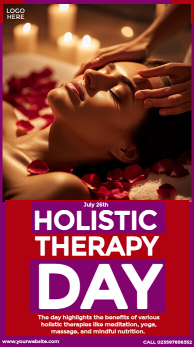Copy of Holistic Therapy Day Design | PosterMyWall