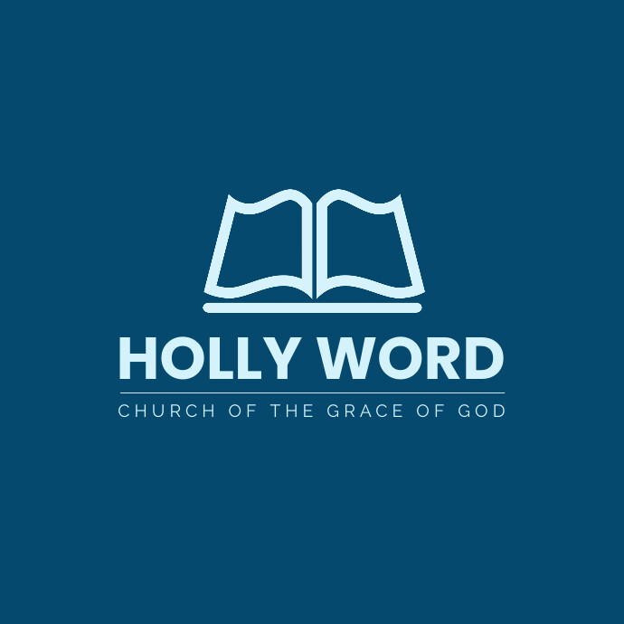 Holly Word bible church logo template | PosterMyWall