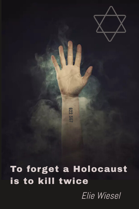 Holocaust memorial Day Template | PosterMyWall
