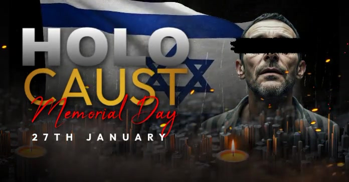 Holocaust Remembrance Banner Template | PosterMyWall